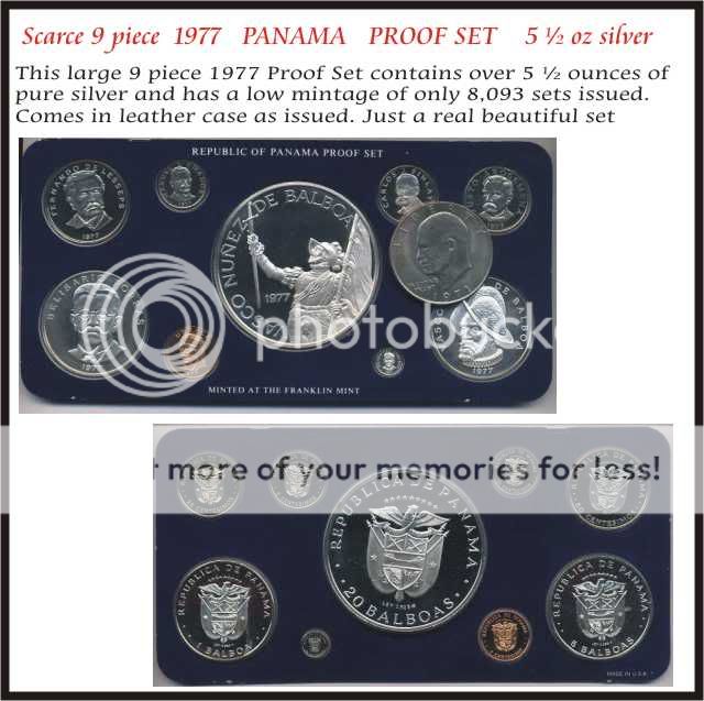 Panama proof set — Collectors Universe